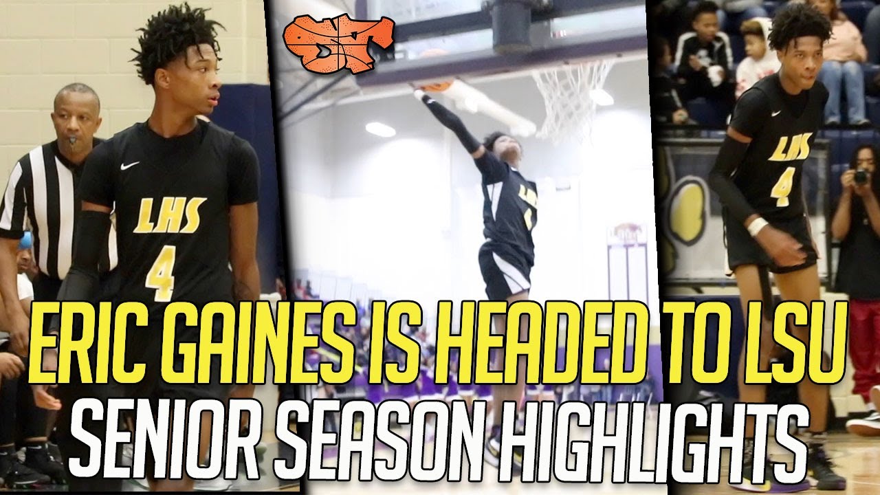 Eric Gaines is Headed to LSU | Senior Season Highlights - YouTube