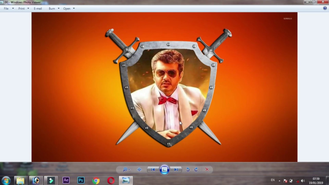 How to Insert your Photo inside of Frames - YouTube