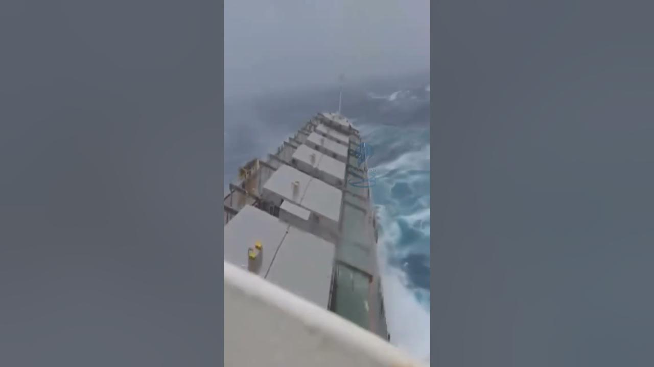 Ship sailing through rough seas - YouTube Ship sailing through rough seas - YouTube