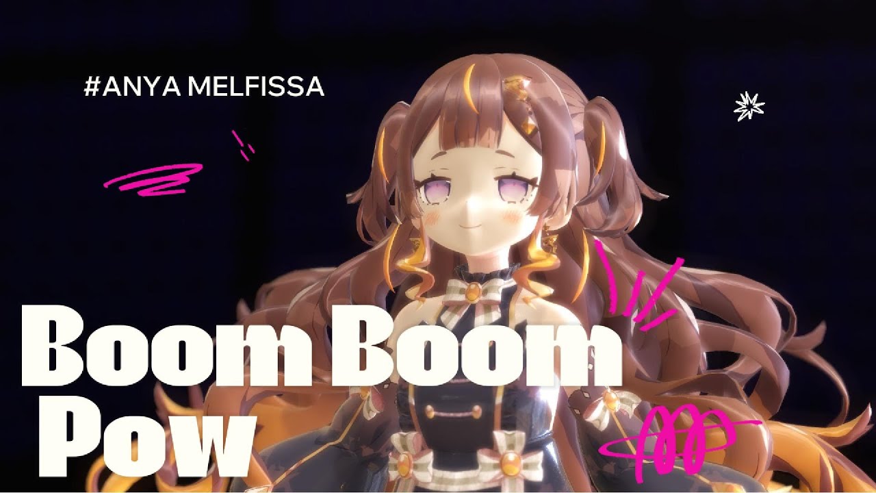 【MMD Hololive】Boom Boom Pow / Anya Melfissa #hololive - YouTube