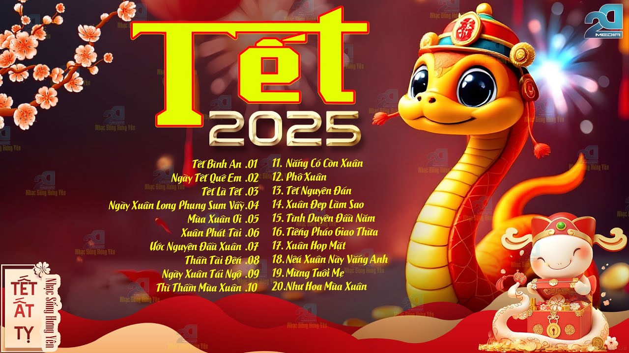 Nhạc Tết 2025 Remix, LK Nhạc Xuân CHA CHA CHA 2025 Hay Nhất Nghe Là ...