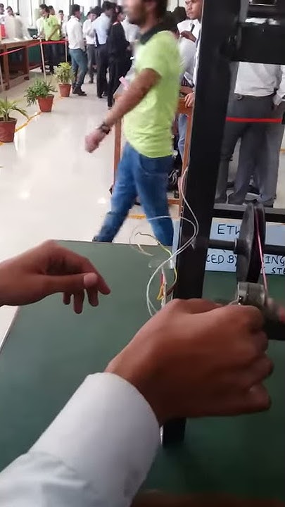 Foot step electricity generation(3) - YouTube