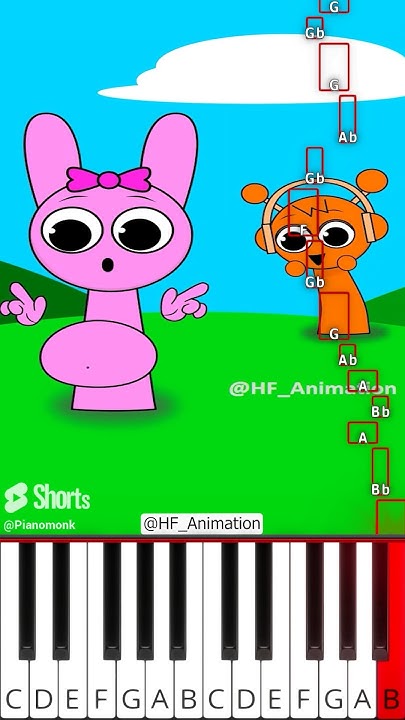 Pinki Satisfying with Unboxing 🤣 Fun Sprunki Video | ASMR (@HF_Animation) - Octave Piano ...