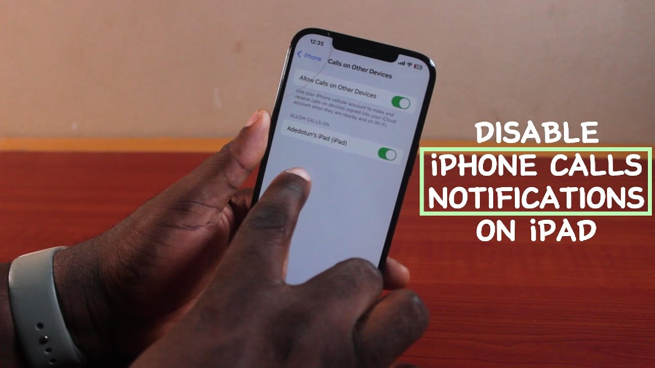 How to Disable iPhone Call Notifications on iPad - YouTube How to Disable iPhone Call Notifications on iPad - YouTube