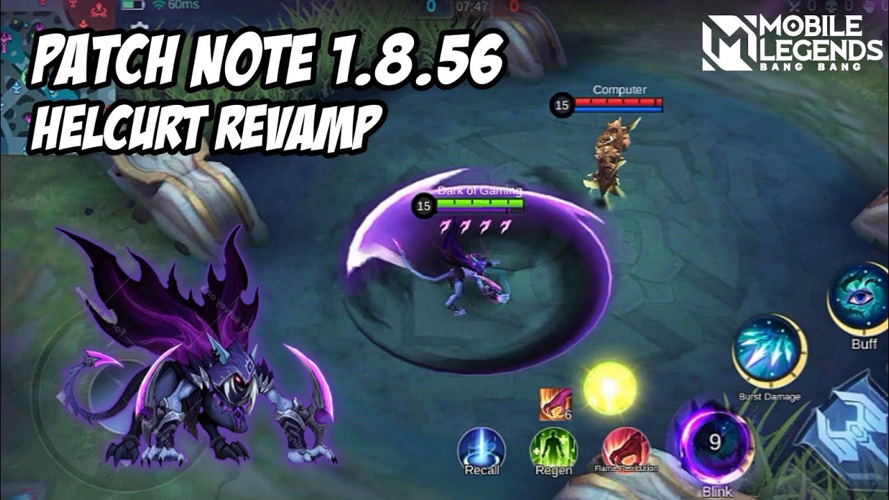HELCURT REVAMP NEW GAMEPLAY SKIL - PASIFNYA SEMAKIN OP!! Mobile legends ...