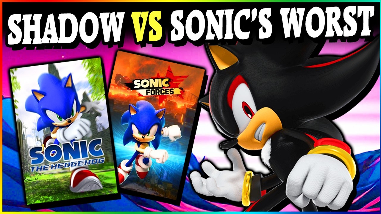 Shadow Takes on the WORST of Sonic's Past! - YouTube