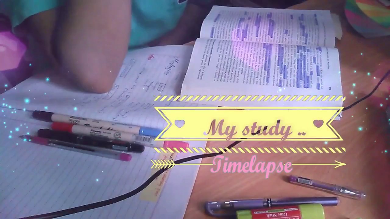 Study Time lapse. Study with me. - YouTube
