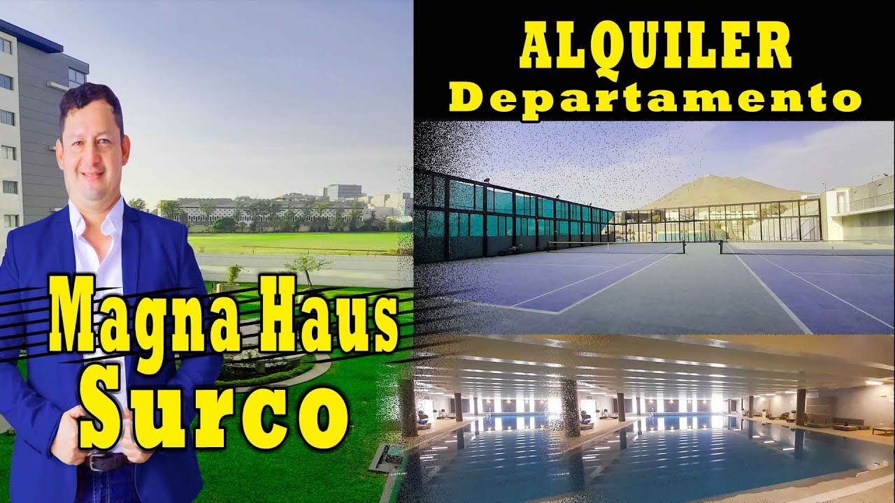 🏢 Departamento en alquiler Condominio Magna Haus Surco📏172 m2 3 ...