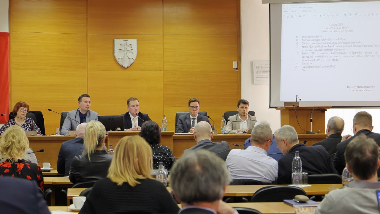Senica má nový územný plán - YouTube