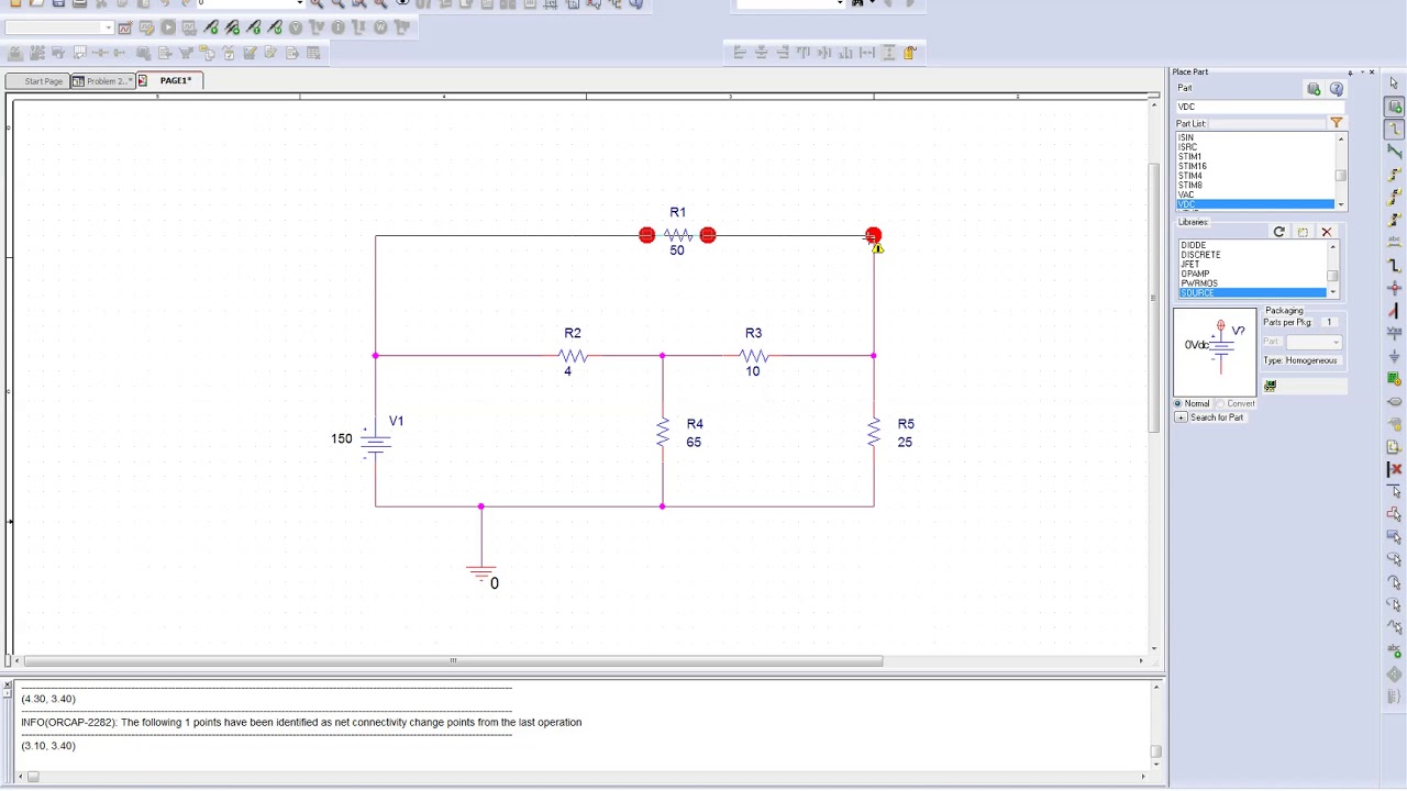 Capture CIS - DC Circuit Simulation - YouTube