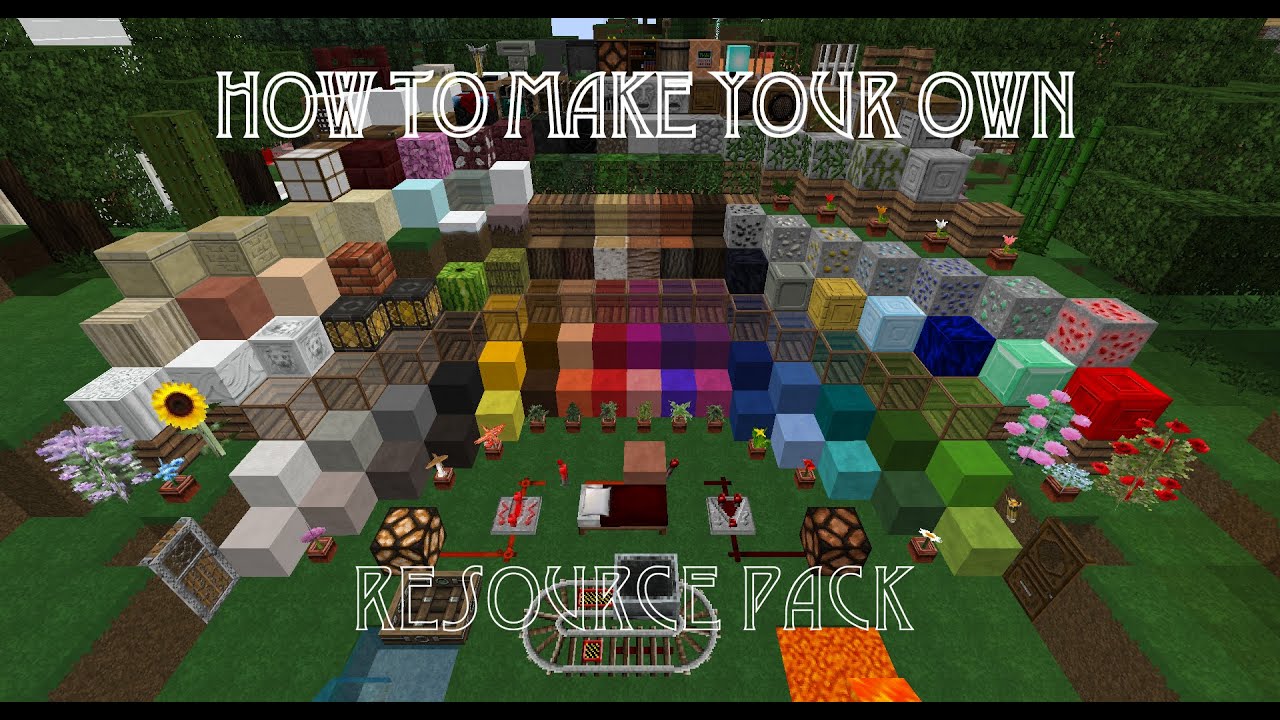 Resource Pack Tutorial [1.9 Fixtures/Adjustments] - YouTube
