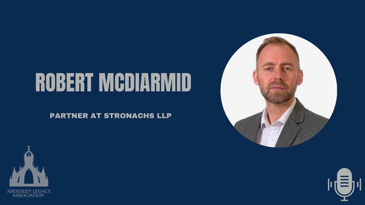 Robert McDiarmid - Partner at Stronachs LLP - YouTube