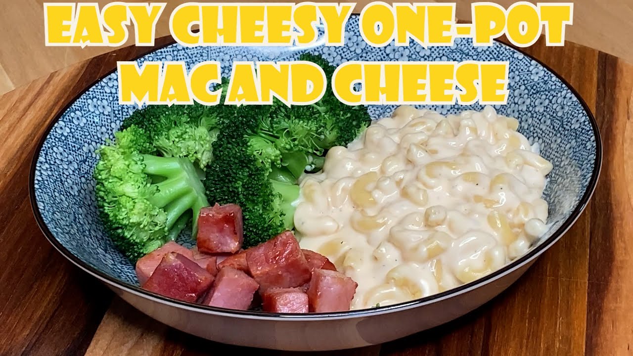Easy Cheesy One-Pot Mac and Cheese, Fast Side Dishes, Easy Side Dish ...
