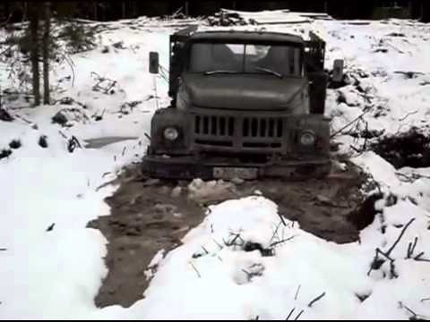 Russian OFF Road Truck Zil 131 6x6 Extreme Siberian Roads