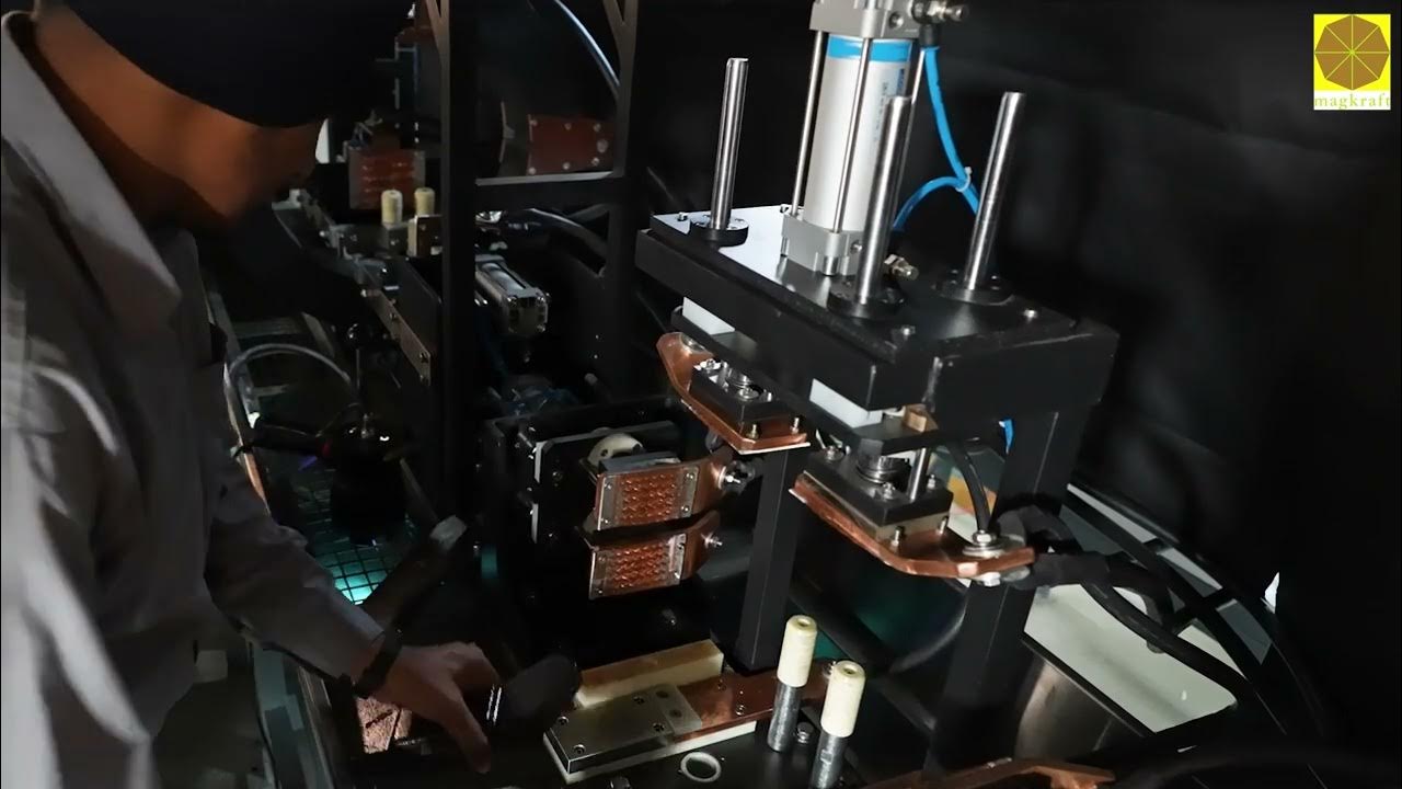 Multidirectional (MPI) Magnetic Particle Inspection Machine Along with Demagnetizer - YouTube