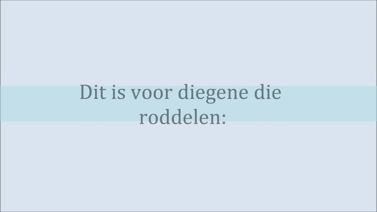 Is Roddelen toegestaan in Islam? - YouTube