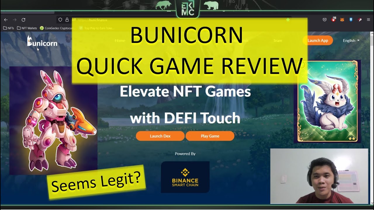 Play2Earn - Bunicorn - LEGIT?? Basic Game Review - YouTube