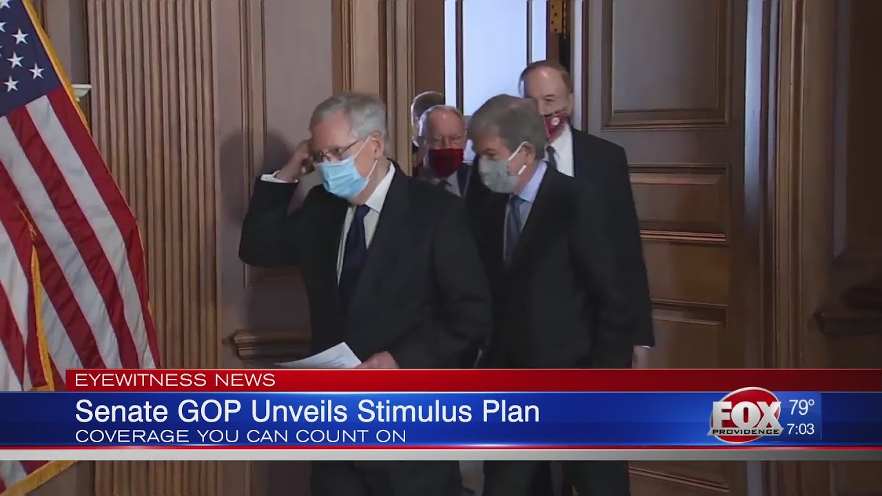 GOP unveils second stimulus plan with $1,200 checks for Americans - YouTube