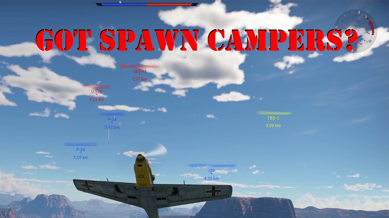 How To Handle Spawn Campers - War Thunder - YouTube