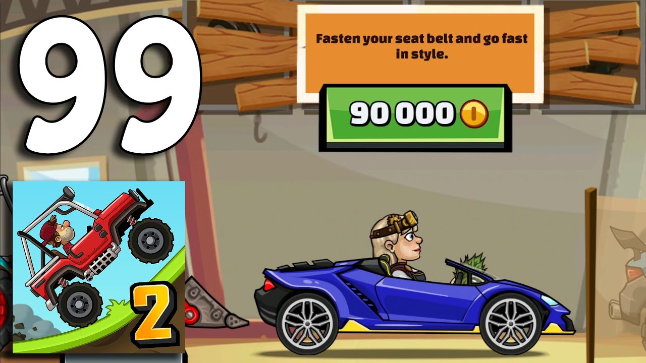 Hill Climb Racing 2 - Supercar Unlocked - Gameplay Walkthrough Part 99 ...