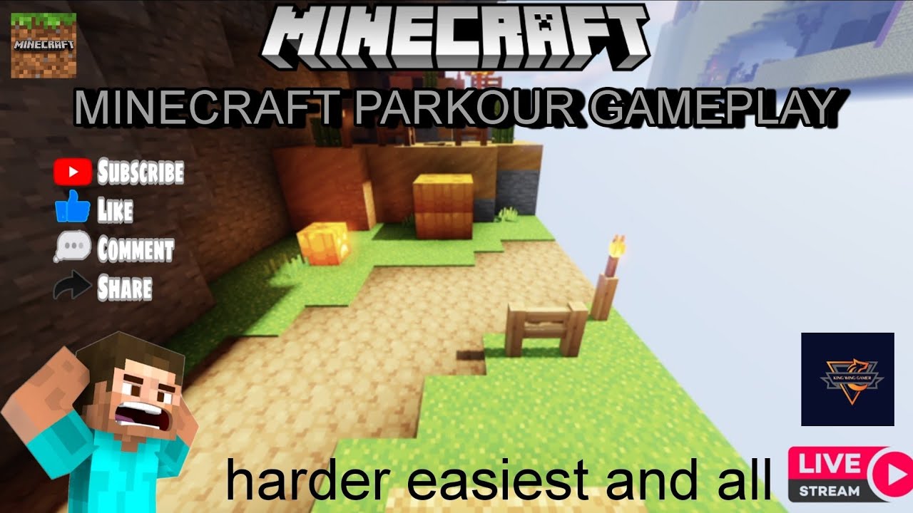 Minecraft Parkour Gameplay Youtube