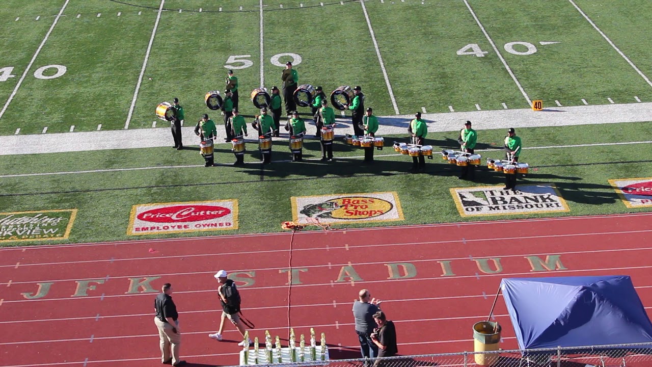 MSSU Lion Pride Band performance at "Valhalla" marching festival ...