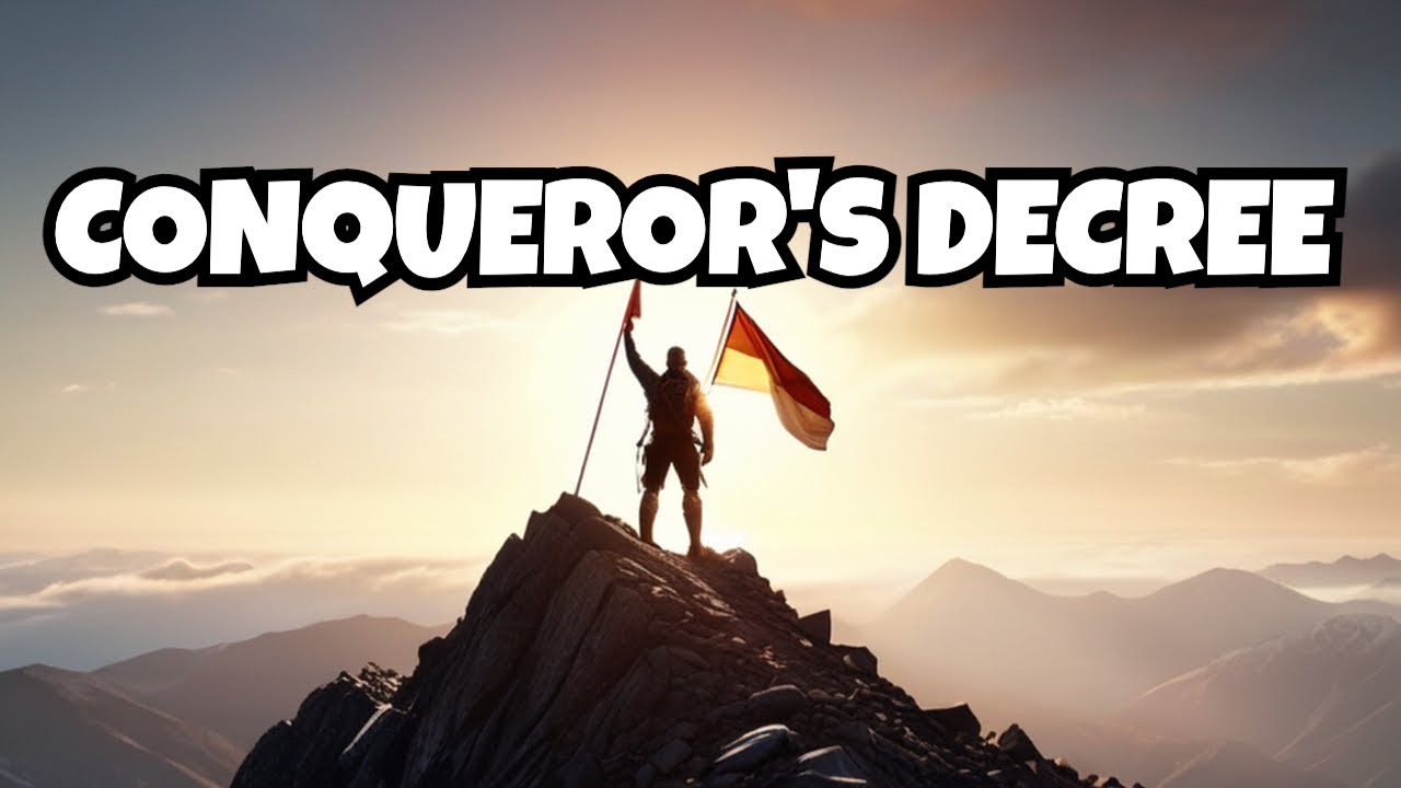 Empowering Words: Conqueror's Decree and Declaration - YouTube