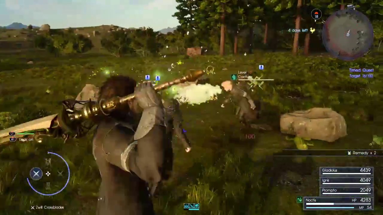 Final Fantasy 15 FFXV Easy Quest 100 Cactuar guide for lowies.Impulse ...