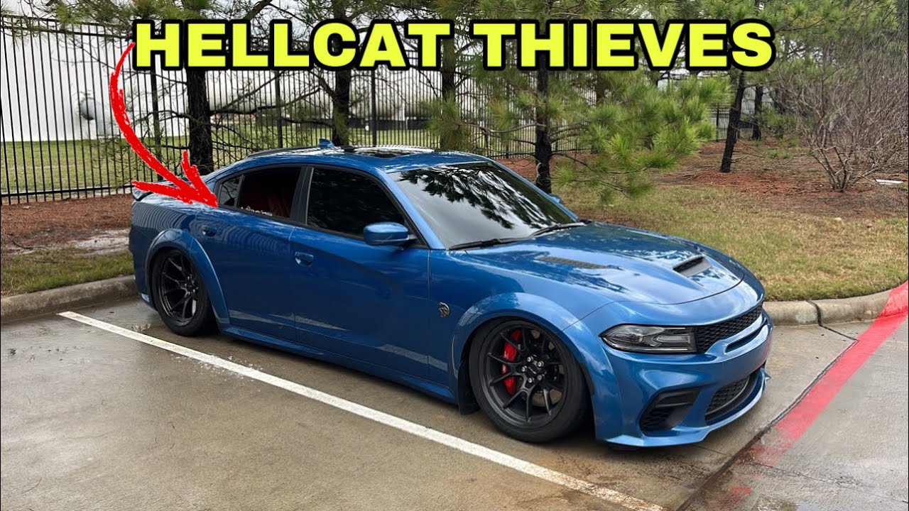 MY HELLCAT REDEYE GOT BROKEN INTO - YouTube
