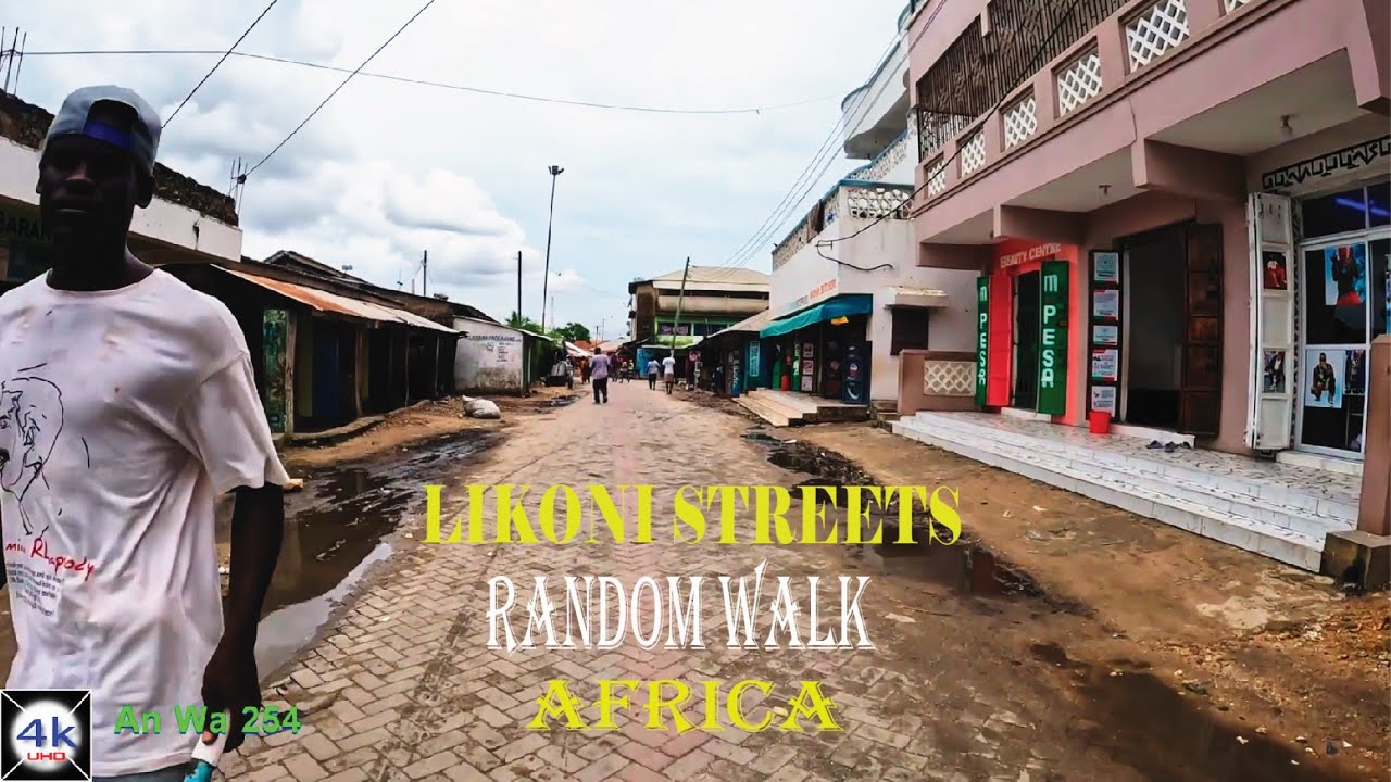 Likoni Estate In Mombasa's: A 4K-60fps Walking Tour Through Backstreets ...