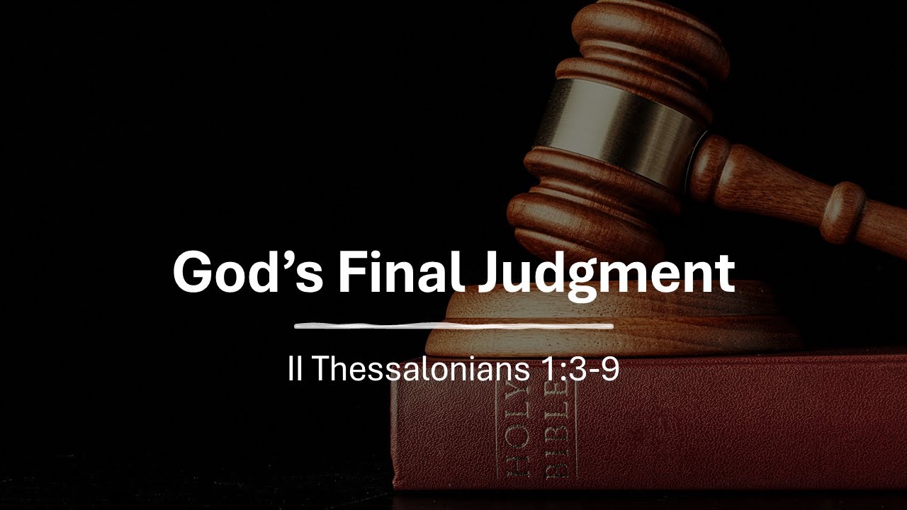 God's Final Judgement | April 28, 2024 - YouTube