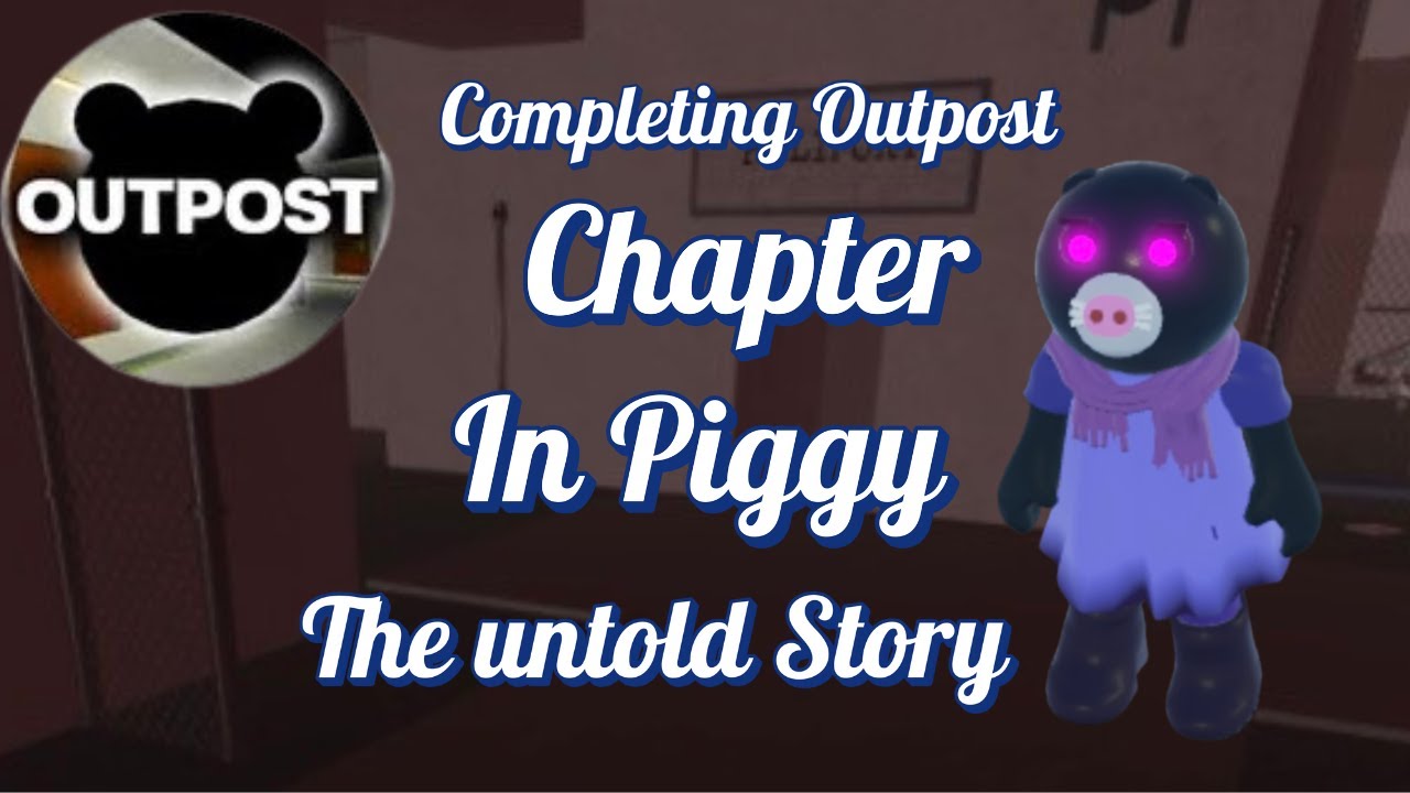 Escaping Outpost in Piggy the untold Story🥰#roblox #piggy #subscribe ...