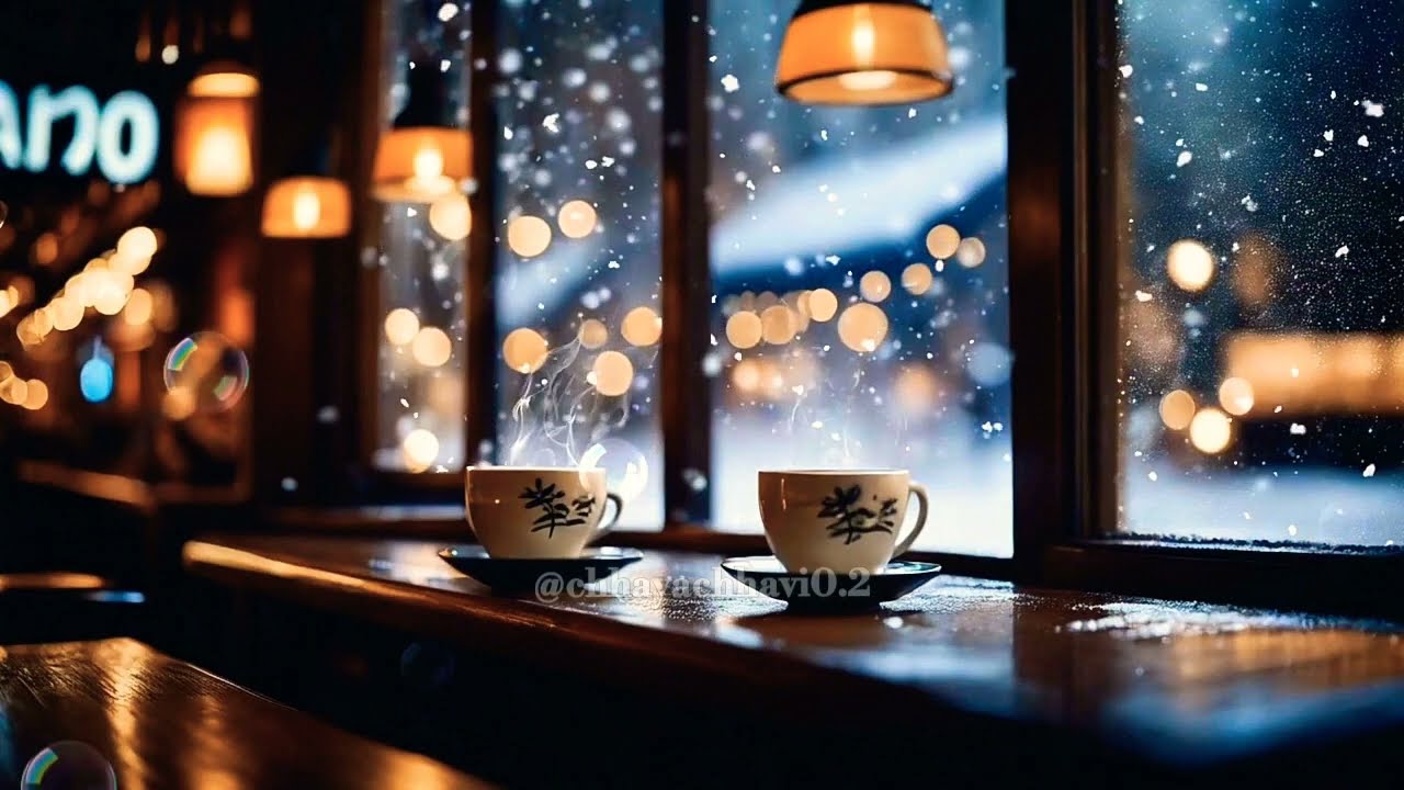 Ambient jazz music for coffee shop.Cozy coffee shop ambience.Coffee ...