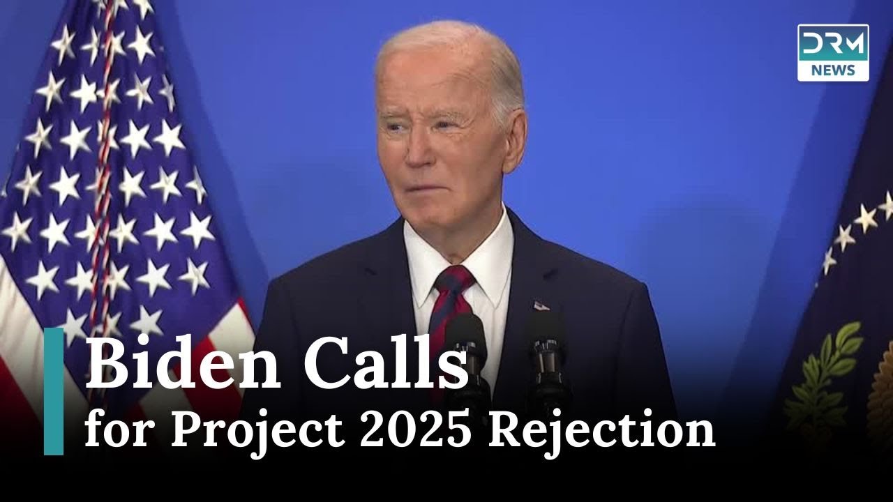 Biden Urges President-Elect to Discard Project 2025 | News Today | AC15 ...