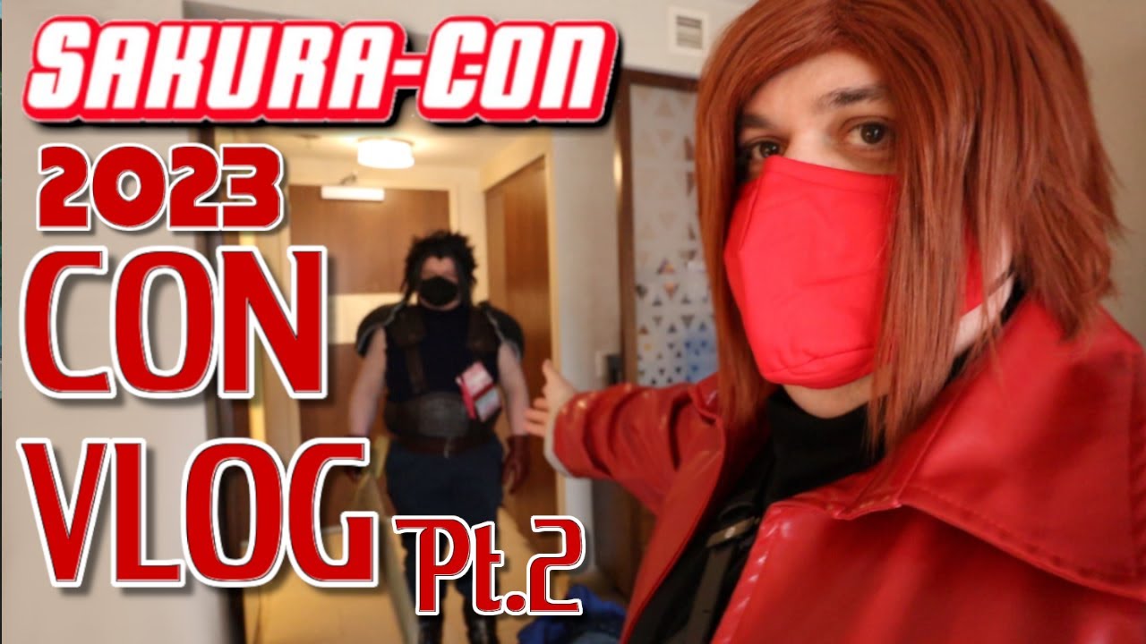 Sakuracon 2023 Convention Vlog Part 2! - YouTube