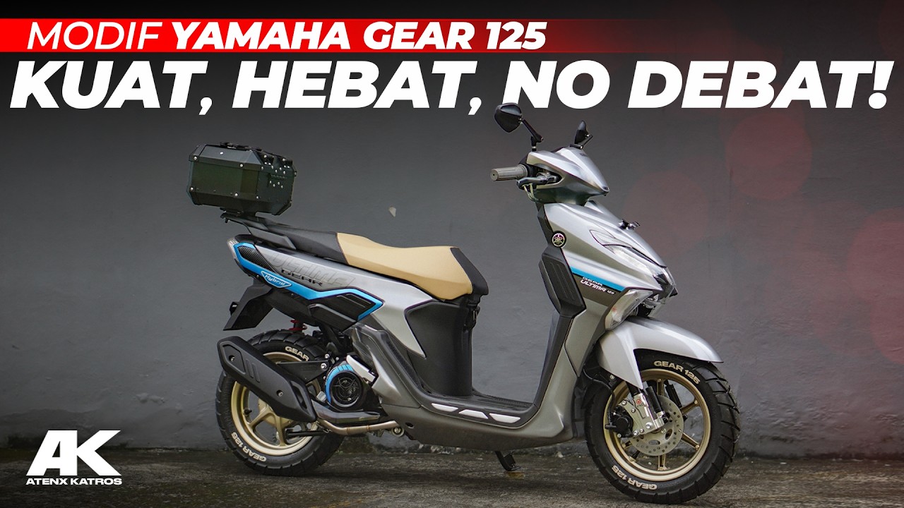PERTAMA ! Modifikasi Matic Baru. Yamaha Gear Ultima Hybrid 125 ,Concept ...