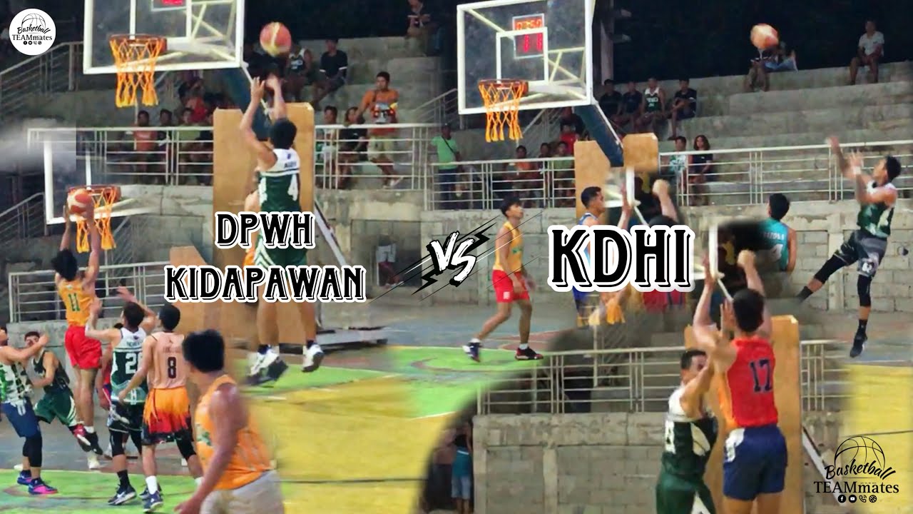 DPWH KIDAPAWAN VS KDHI | “OPEN-INVITATIONAL BASKETBALL LEAGUE ...
