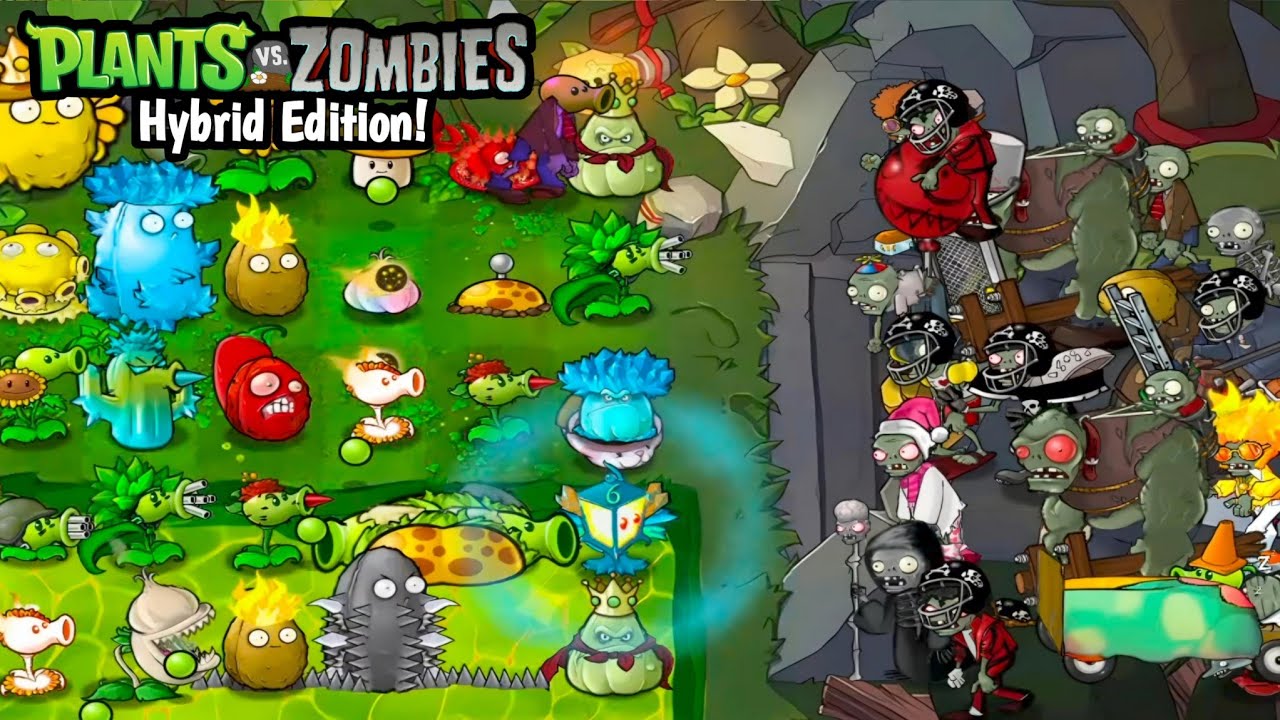 Plants vs Zombies Hybrid | Adventure Level 64-67 | Hybrid Plants vs ...
