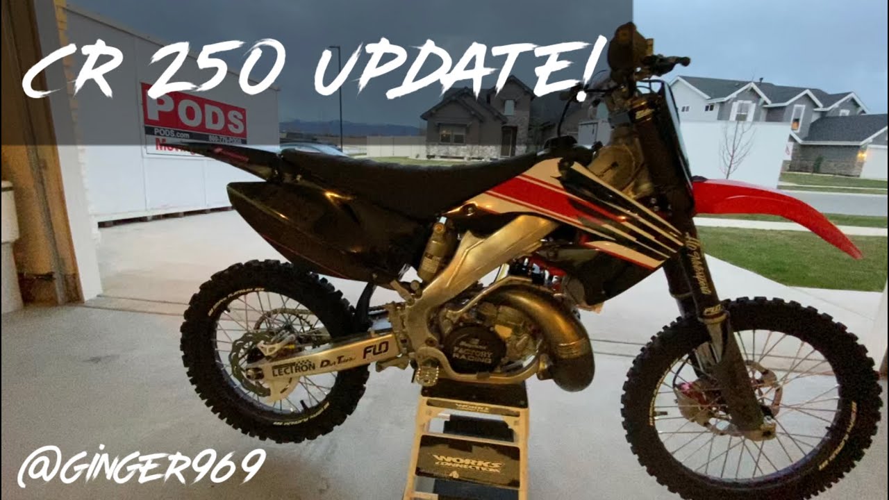 New Plastics/Graphics - CR250 Bike Build Update - YouTube