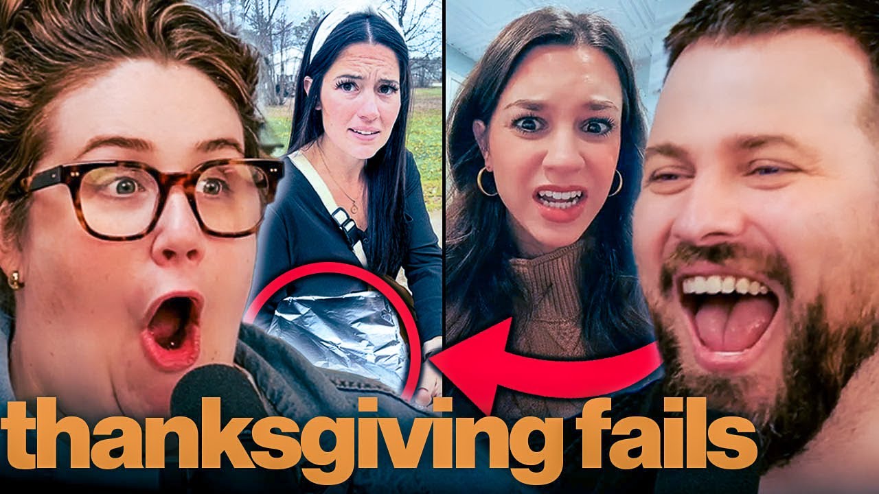 TRY NOT TO LAUGH: Thanksgiving Fails - YouTube