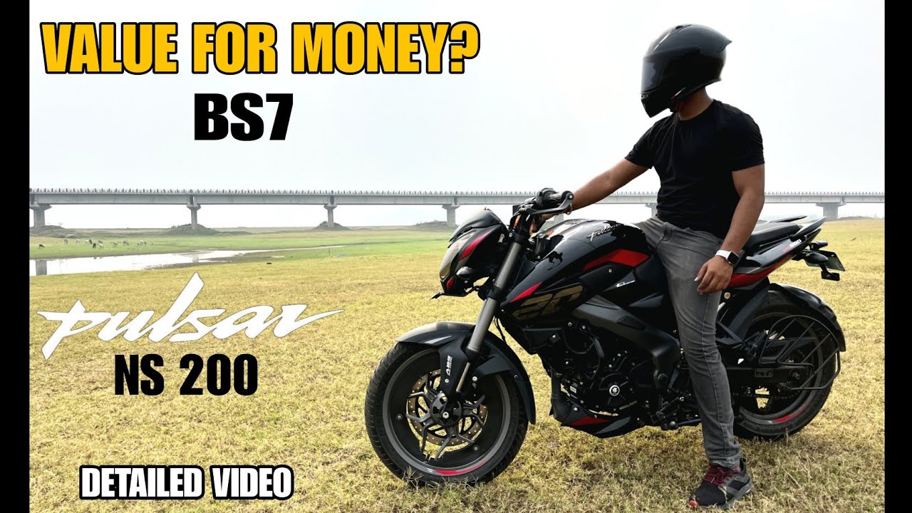 BAJAJ PULSAR NS 200 BS7 || IS IT VALUE FOR MONEY || BEST BIKE IN 200 CC ...