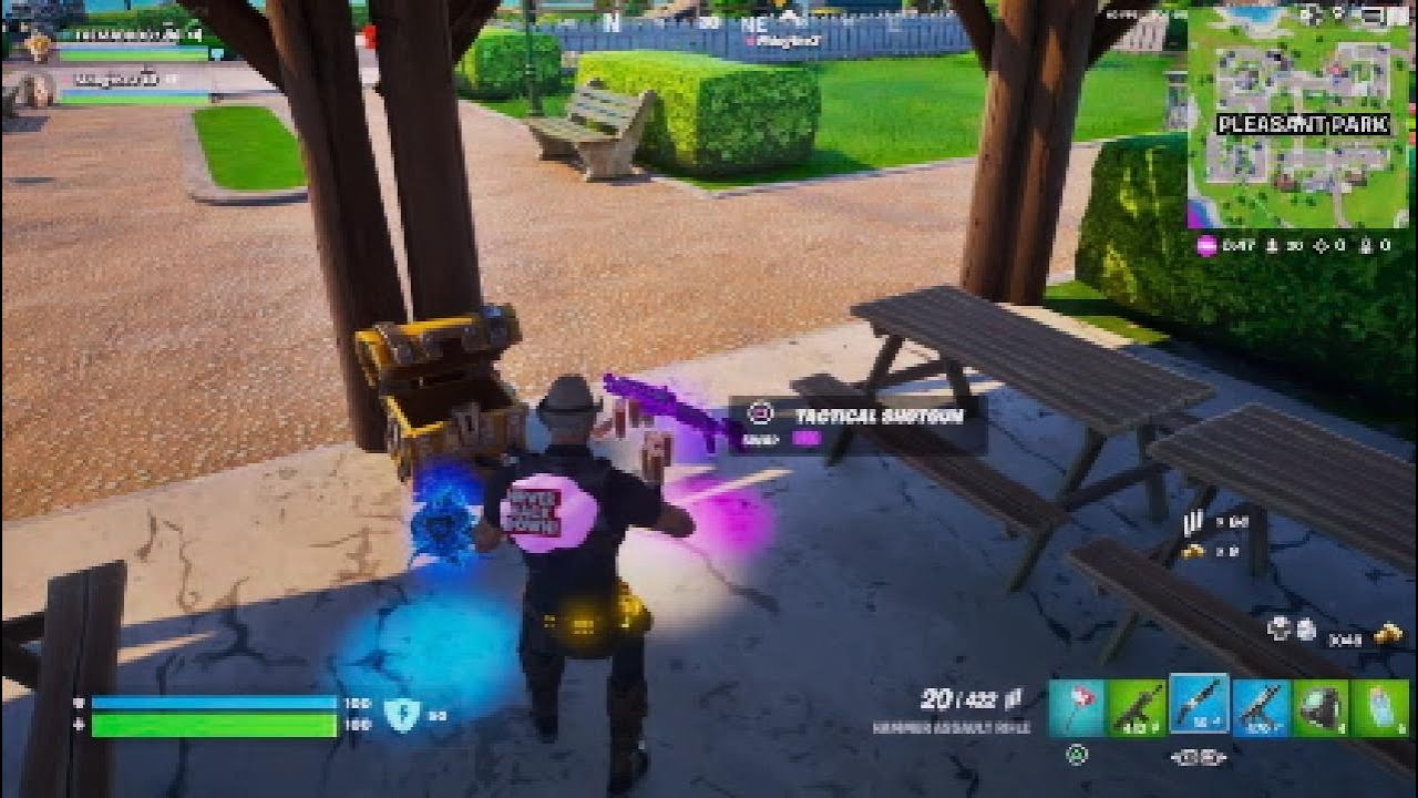 Why you should land at Pleasant Park in Fortnite Reload.. - YouTube