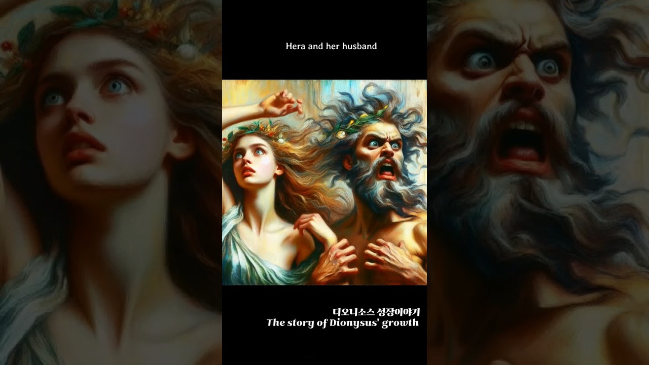 디오니소스 성장이야기 The Story Of Dionysus Growth 그리스로마신화 제우스 디오니소스 Youtube