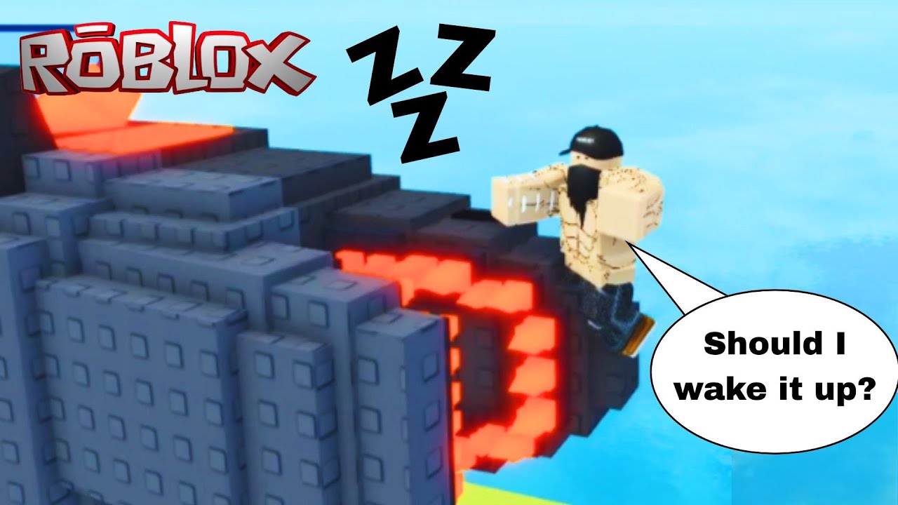 DONT WAKE IT UP!!! Roblox - YouTube