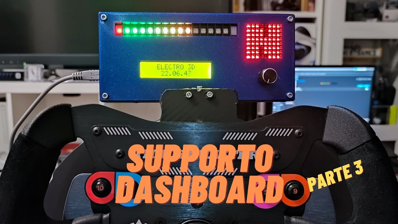 SIM RACING PROGETTO UN SUPPORTO PER LA MIA DASHBOARD - YouTube