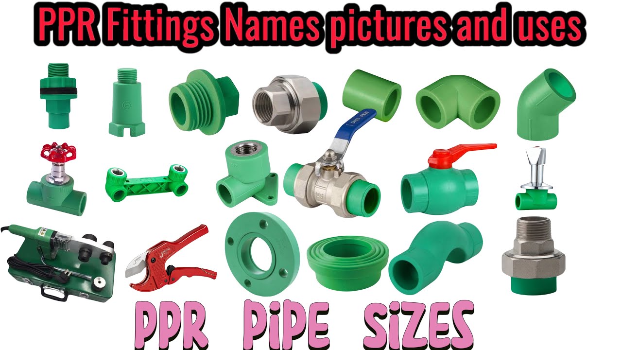 PPR Pipe Fittings Names and Usage | Bathroom Fiiting Names | PPR pipe ...