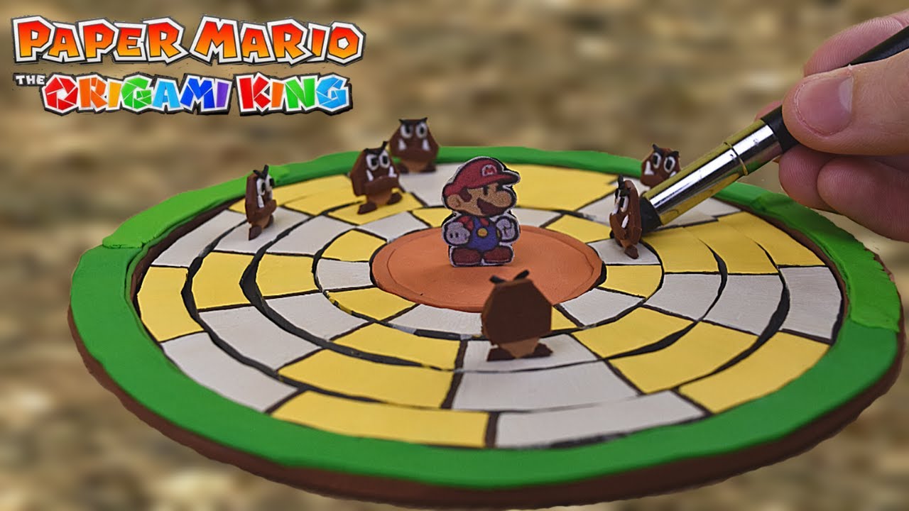 Making A Fight Scene Of The New Battle System From Paper Mario (The ...