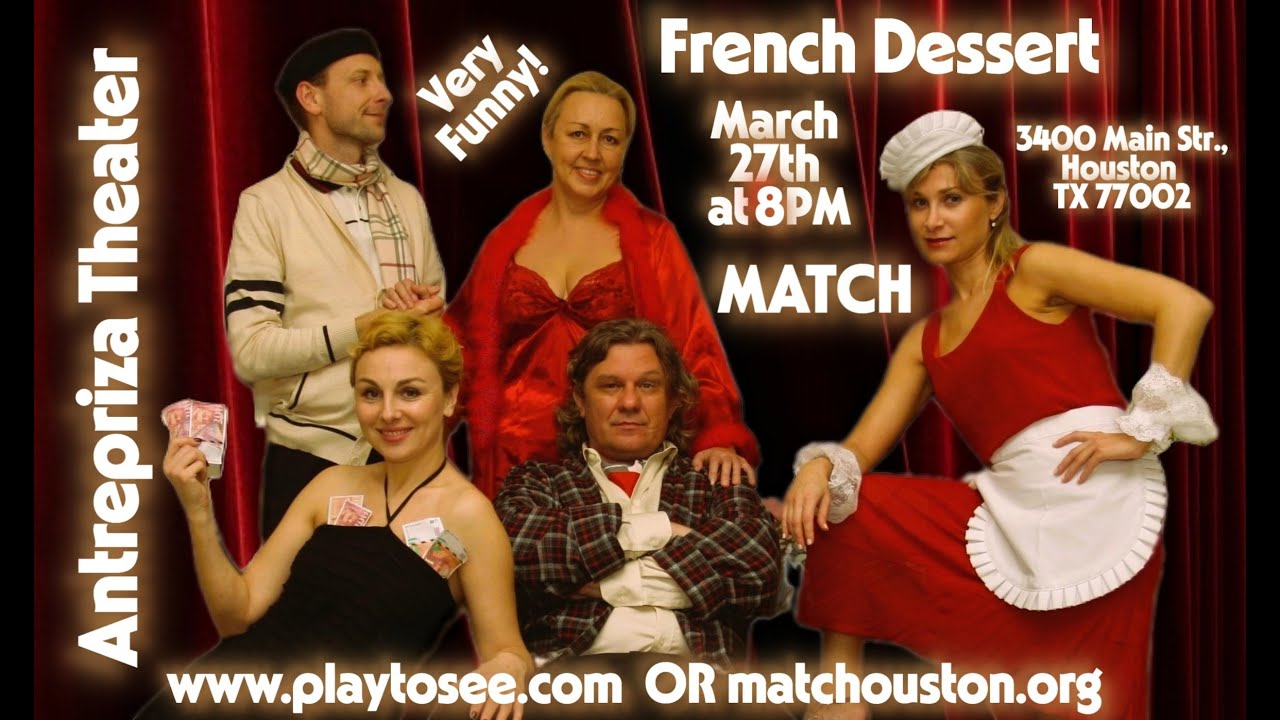 Due to high demand, we will perform "French dessert" again! Very funny ...