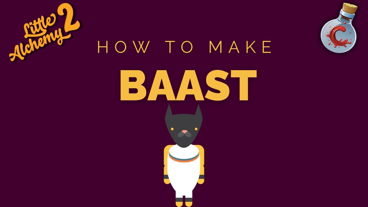How to make Baast in Little Alchemy 2? - YouTube