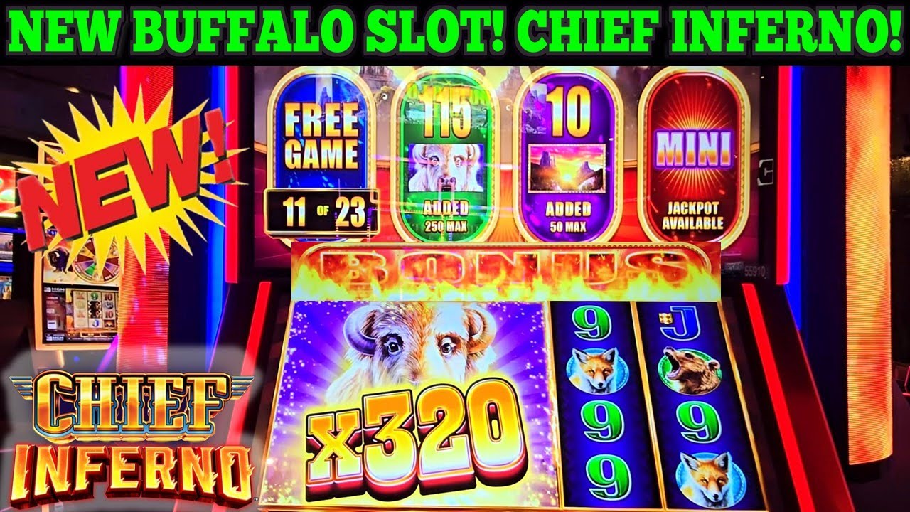 NEW BUFFALO SLOT! BUFFALO CHIEF INFERNO SLOT | First Bonus & Live Slot ...
